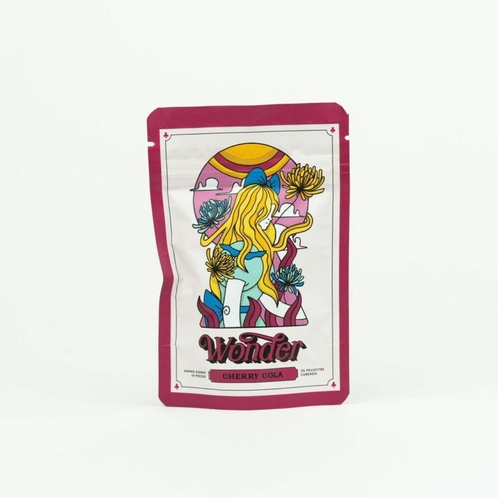 Microdose With Wonder Psilocybin Gummies Cherry Cola 3000mg